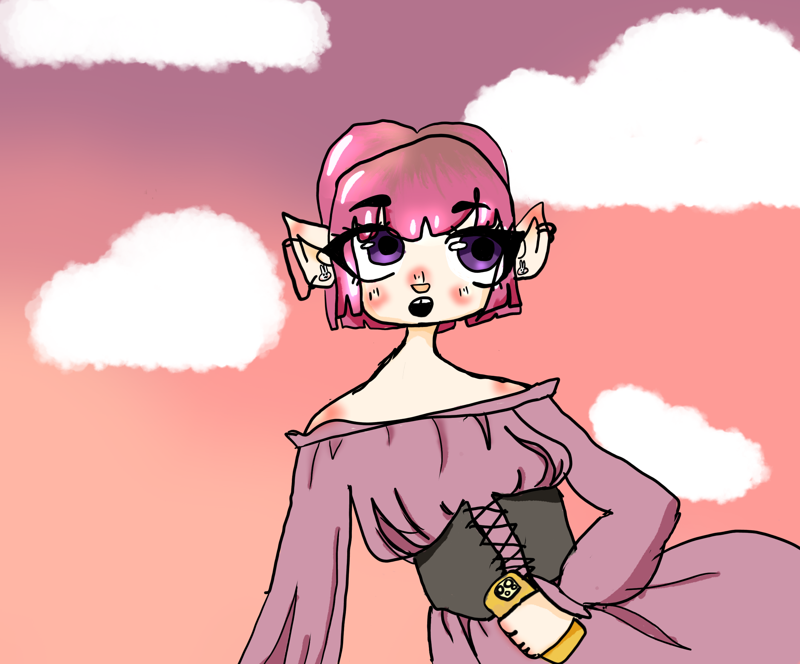 jus a girl - ibisPaint