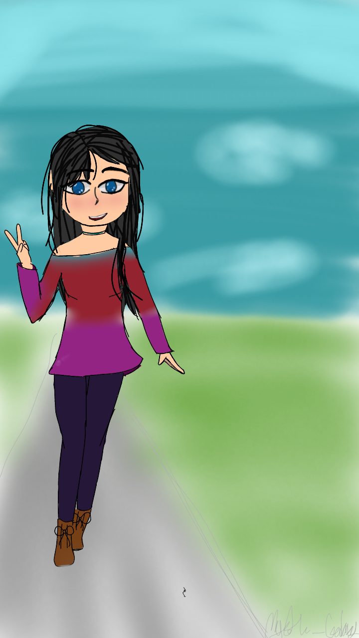 A Quick Stroll - ibisPaint