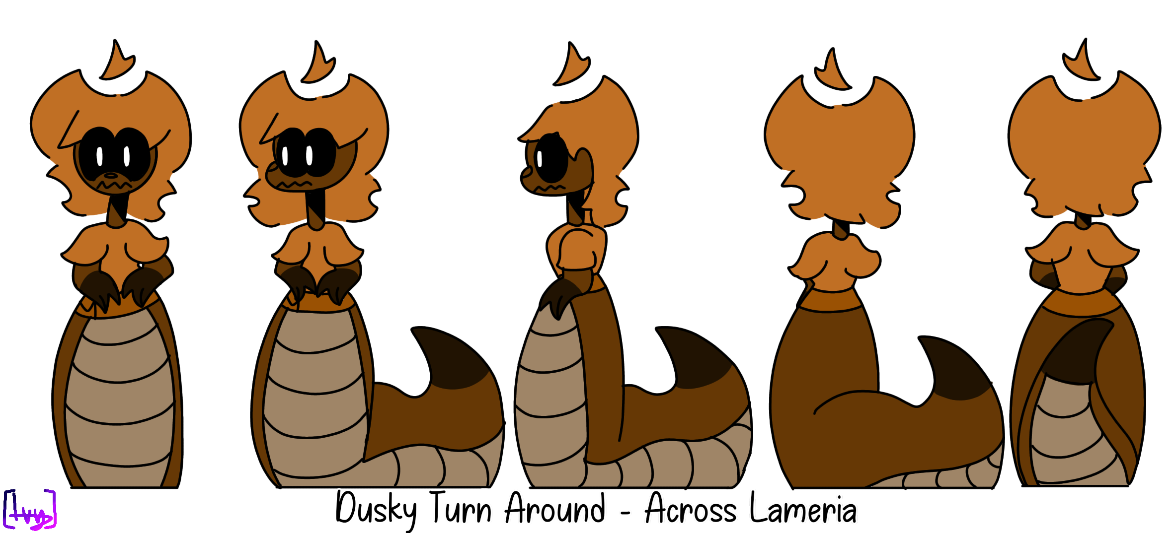Dusky Turn Around - Across Lameria - ibisPaint