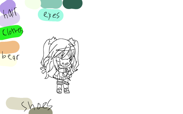 namika gacha club - ibisPaint