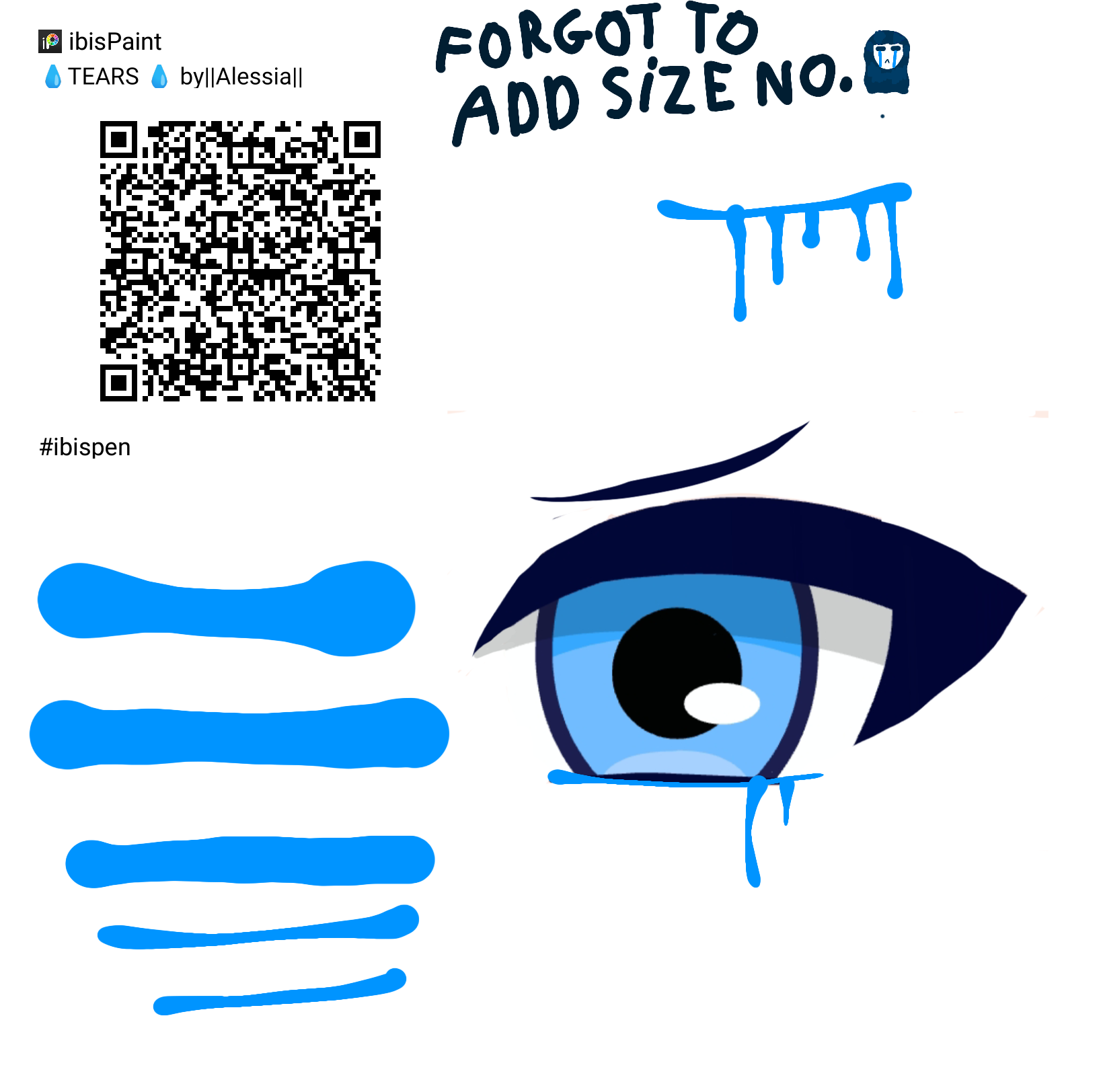 Crying brush 😭💧 - ibisPaint