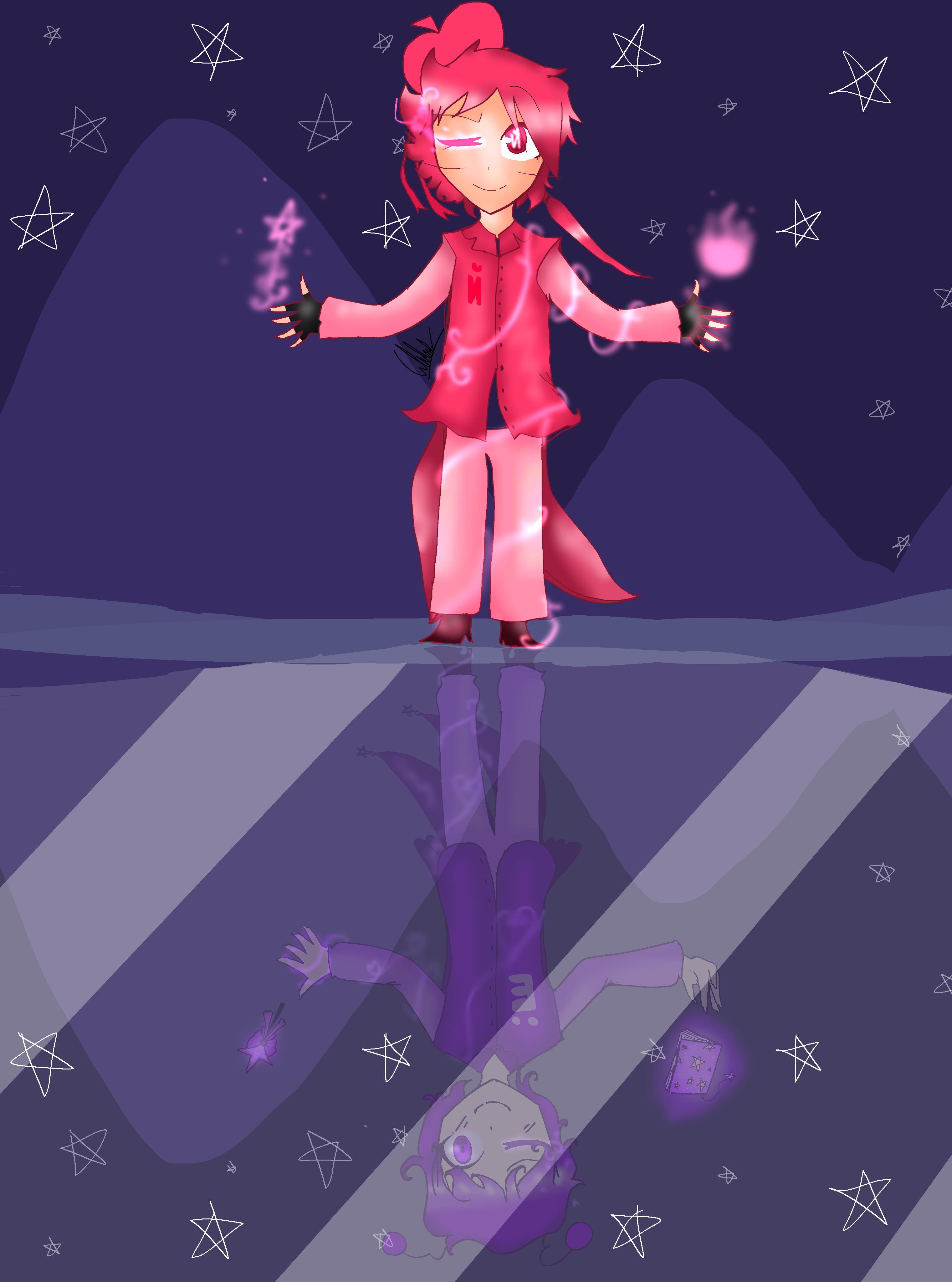 Two Hosts - ibisPaint