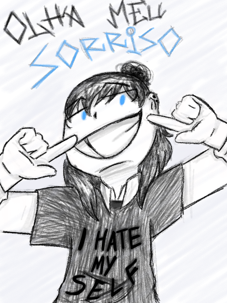 Ele não liga pra NADA - ibisPaint