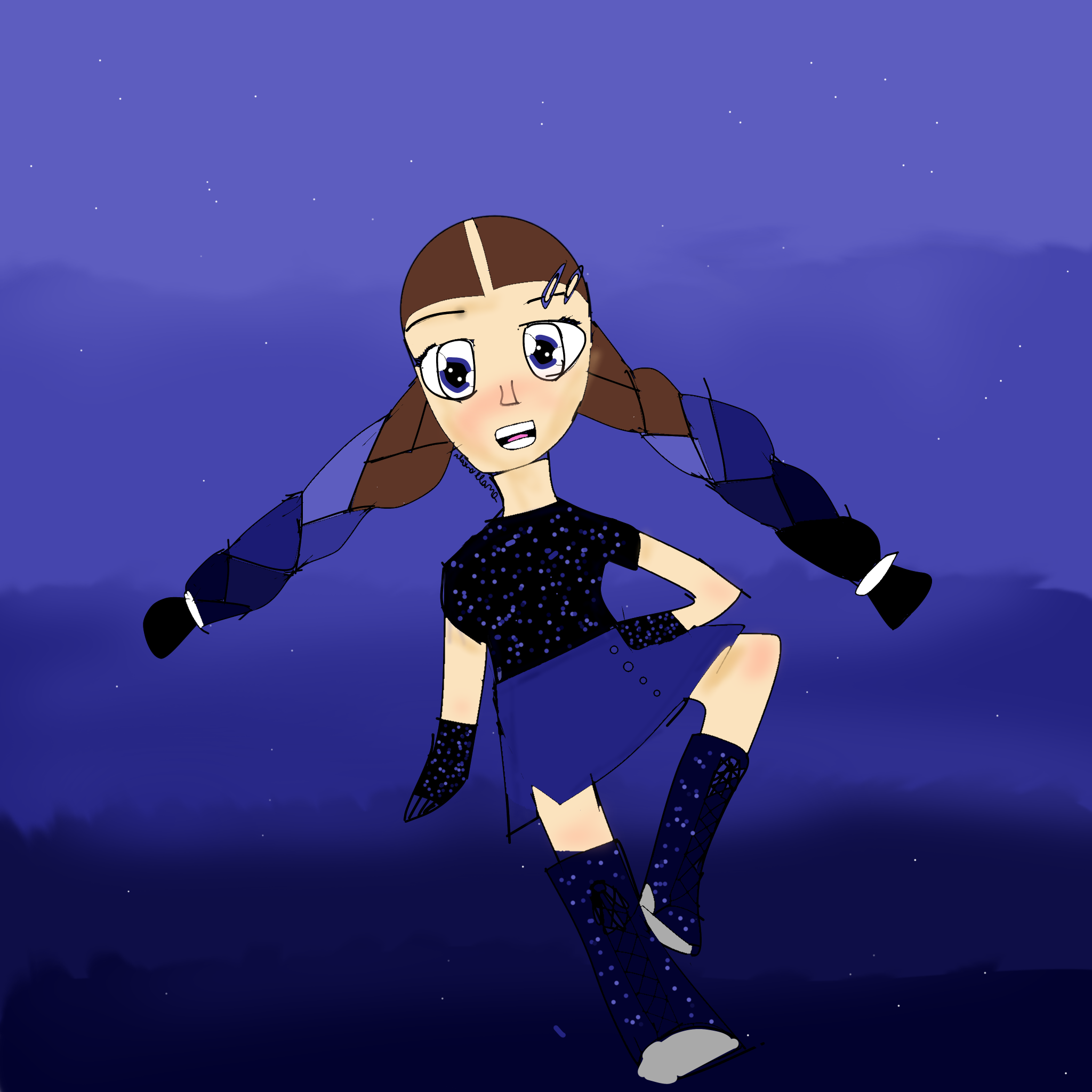 Floating up high - ibisPaint