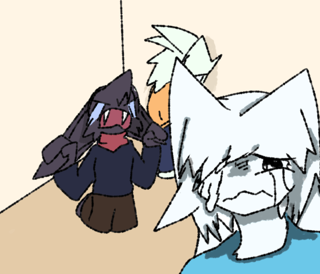 what if my oc crying - ibisPaint