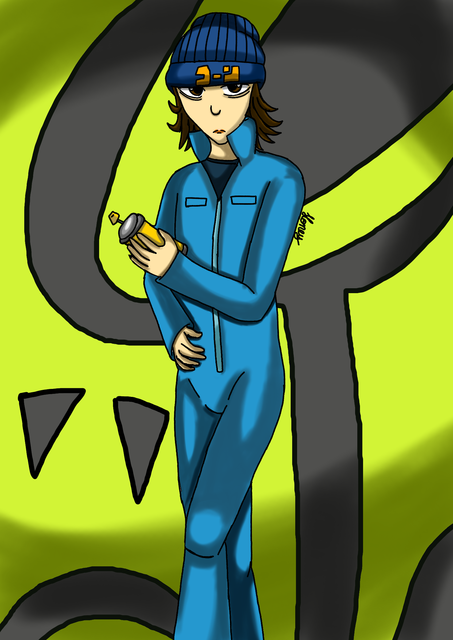 Corn🌽💙(Jet Set Radio) - ibisPaint