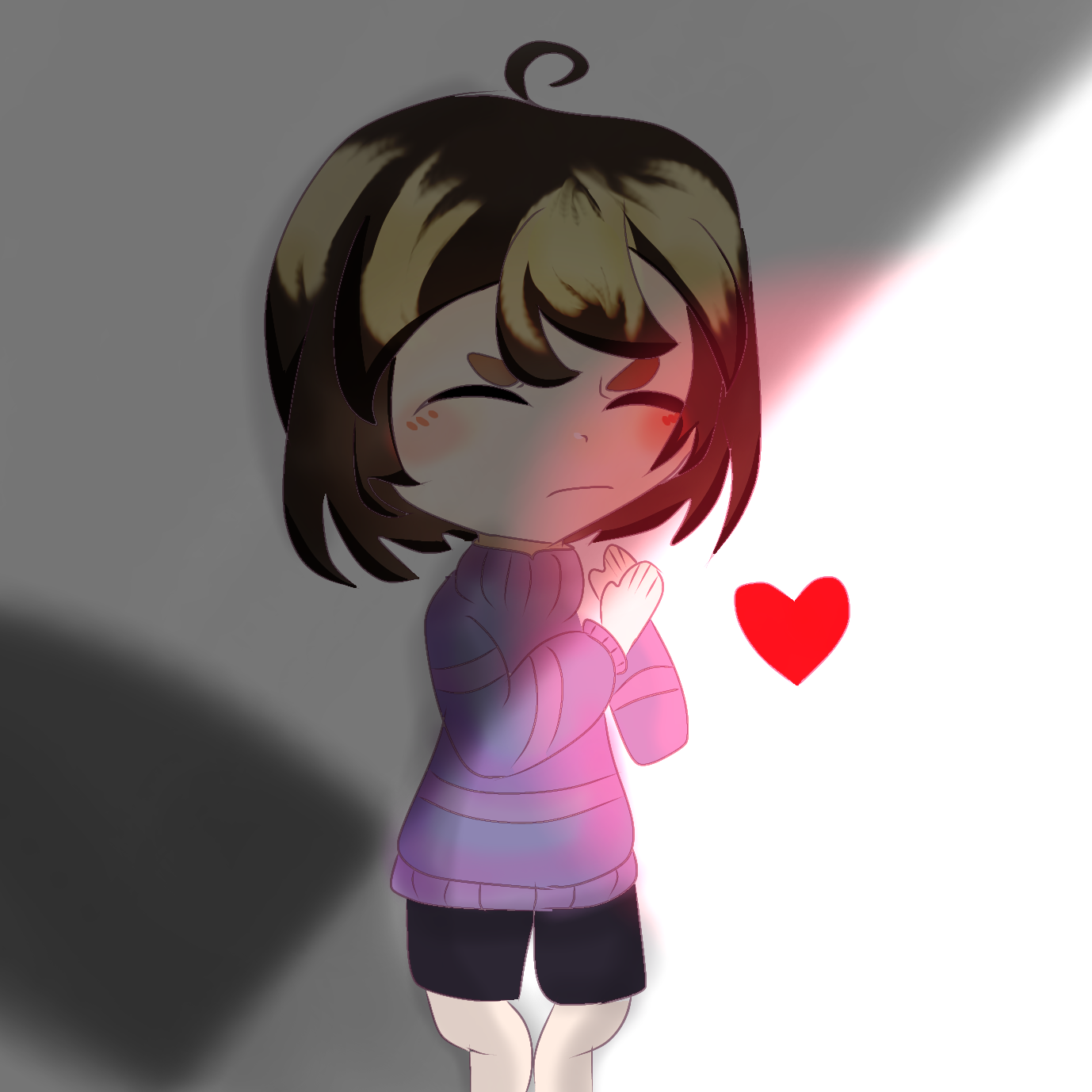 frisk gacha club - ibisPaint