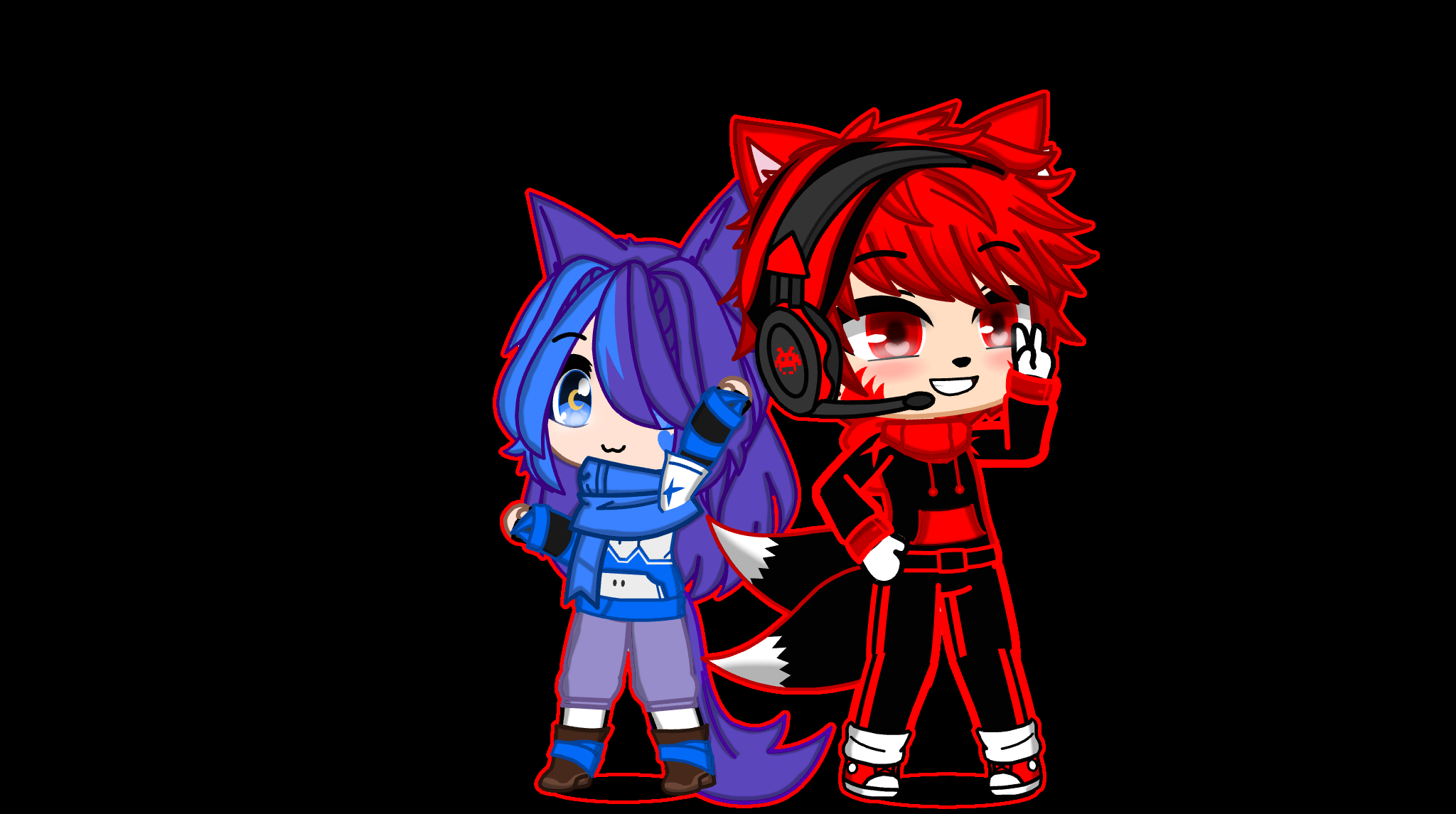 Fire & Foxy Edit - ibisPaint