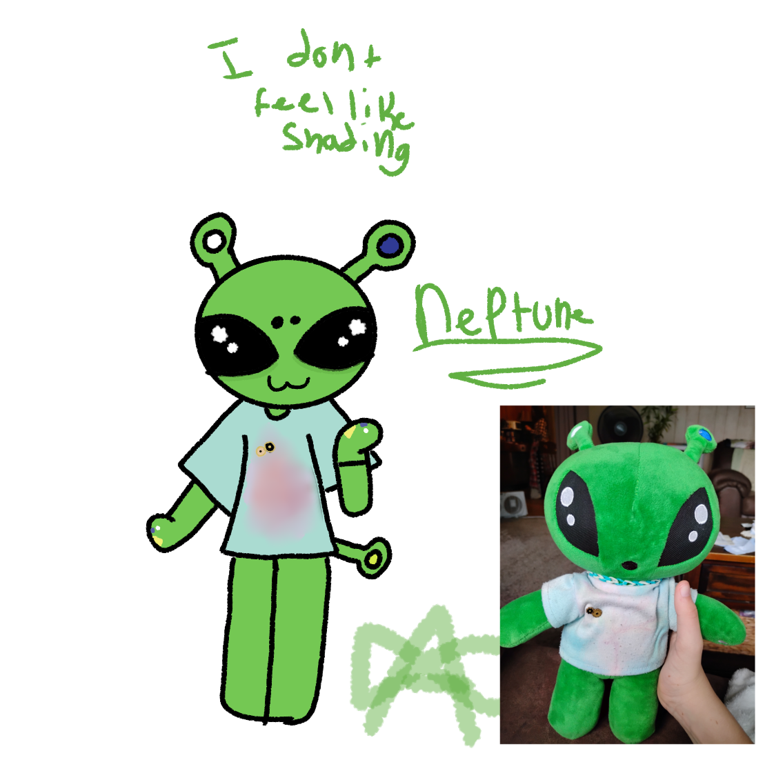 Ikea alien - ibisPaint