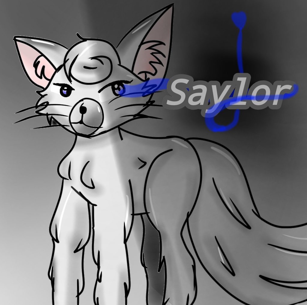 drawing saylor ( a wolf ) - ibisPaint