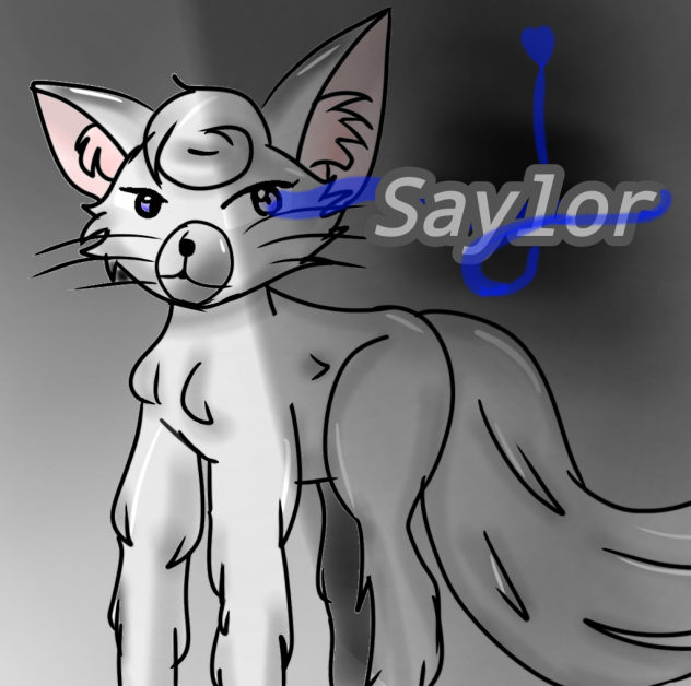 drawing saylor ( a wolf ) - ibisPaint
