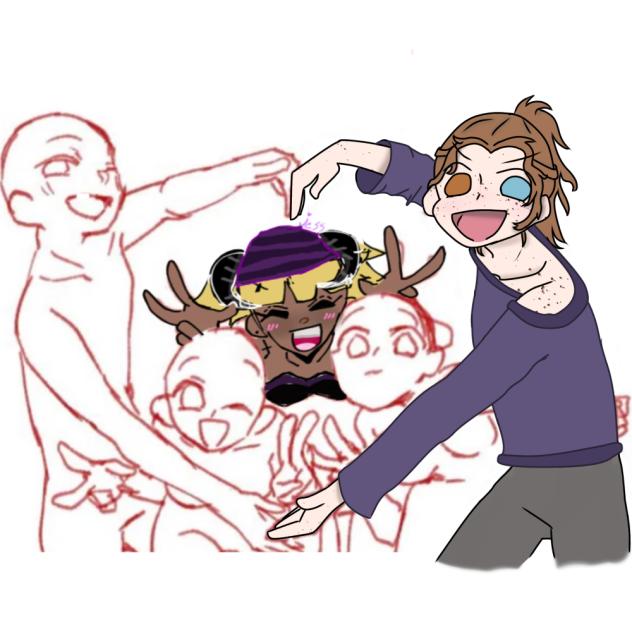 another collab ,=] - ibisPaint