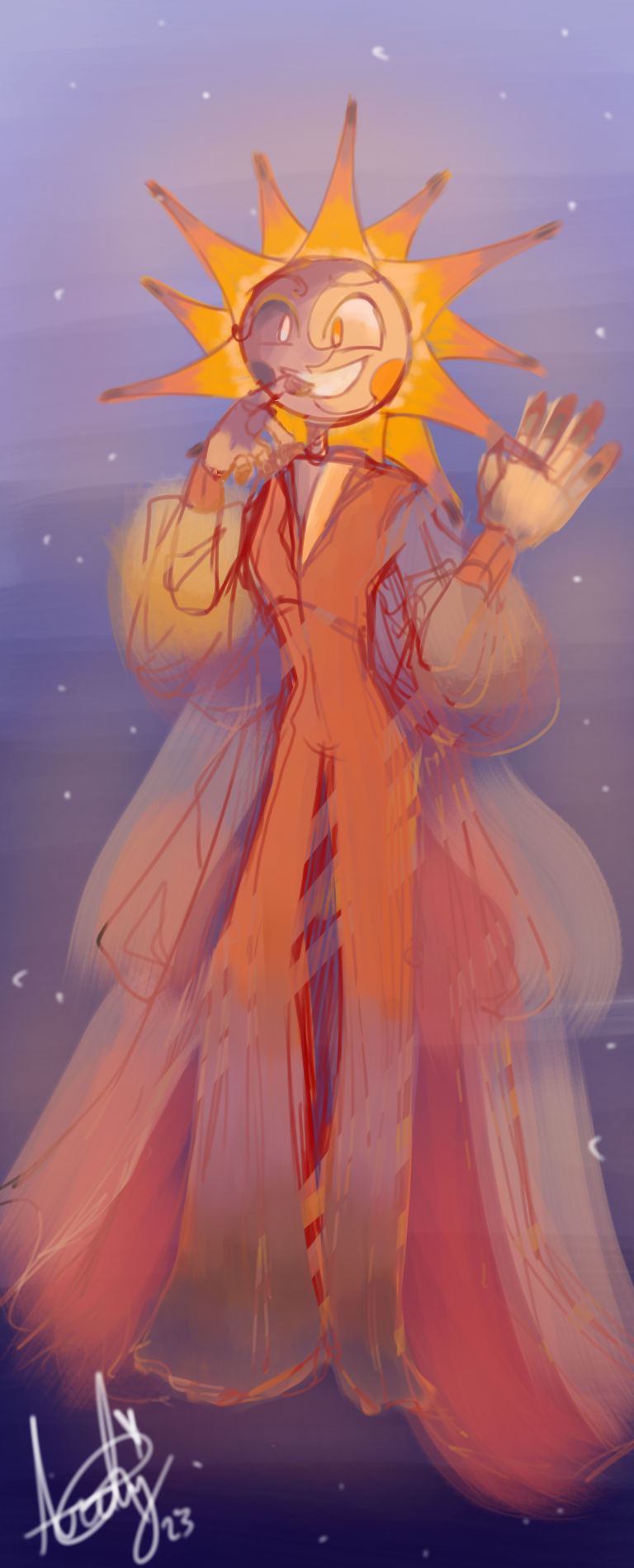 Sun Set DCA FNAF - ibisPaint