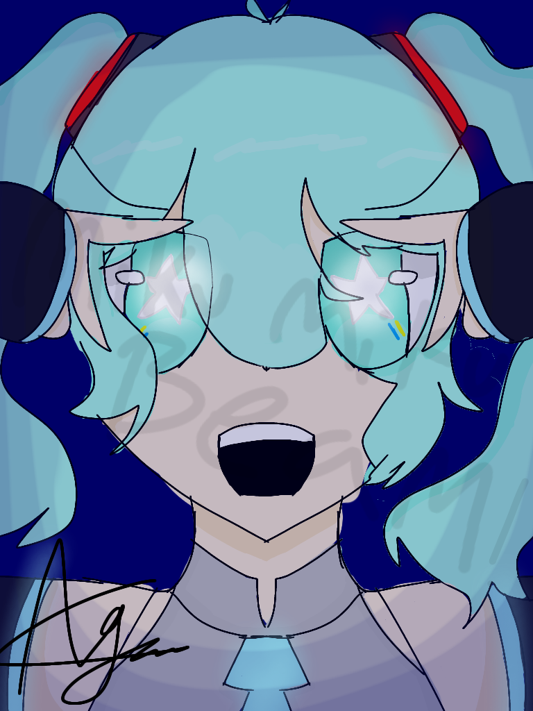 Miku miku beam!!! - ibisPaint