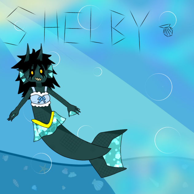 shelby my siren character - ibisPaint