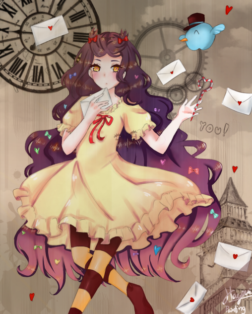 The clock - ibisPaint