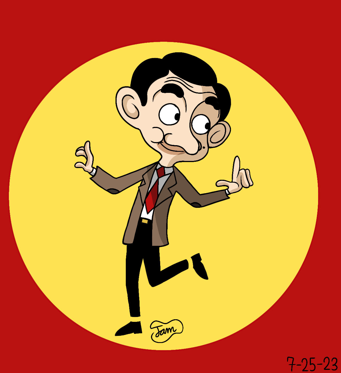 Mr. Bean 7-25-23 - ibisPaint