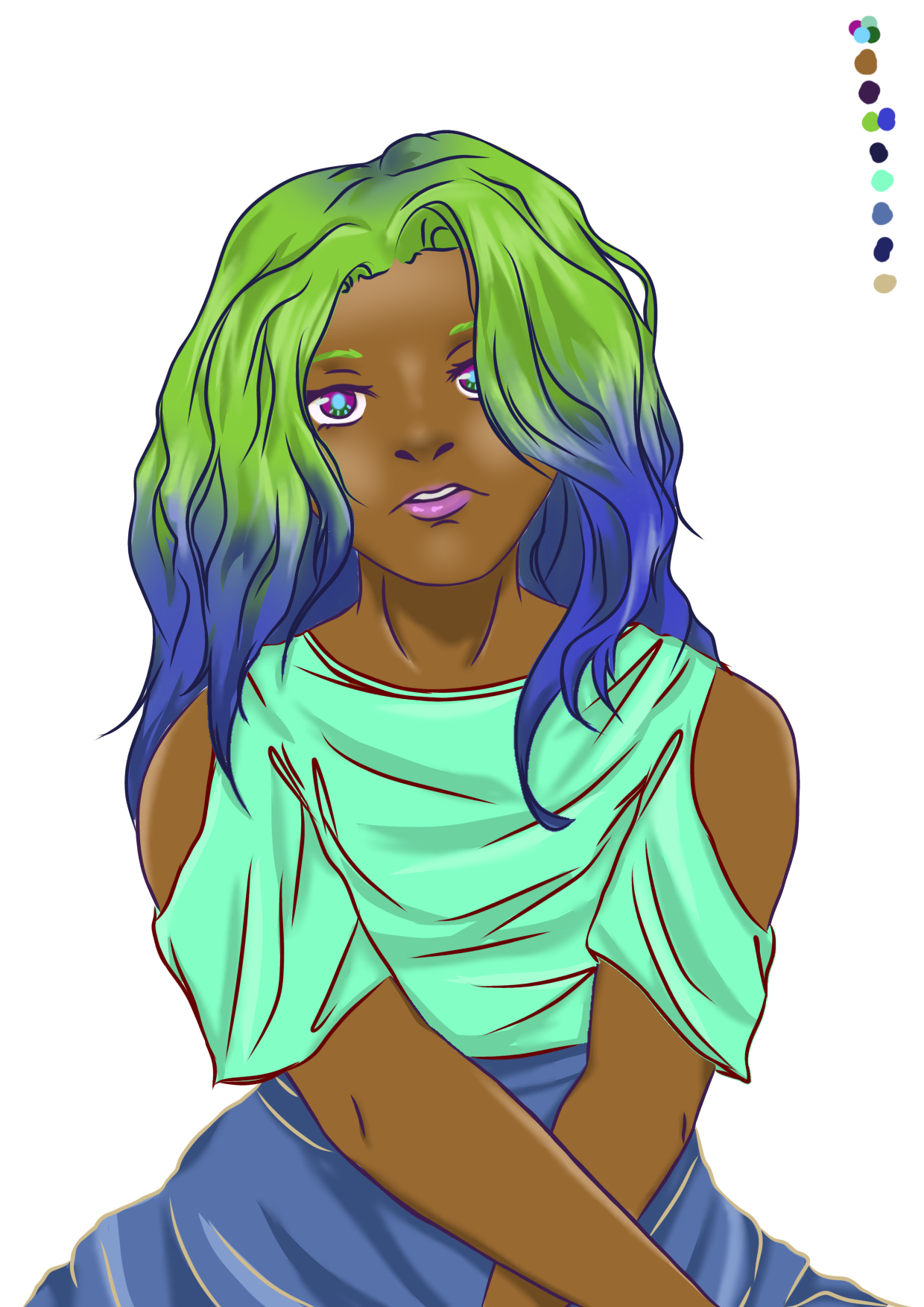 Grayscale challenge - ibisPaint