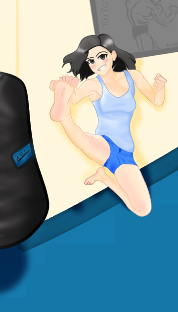 it's time to train - ibisPaint