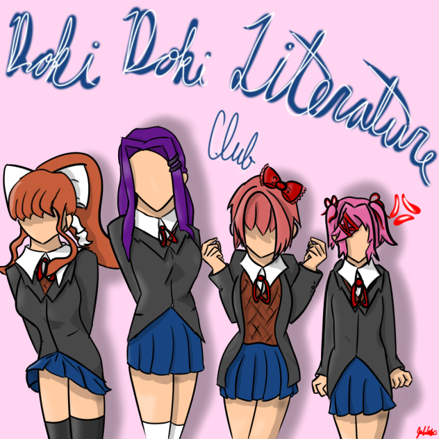 Doki Doki Literature Club - ibisPaint