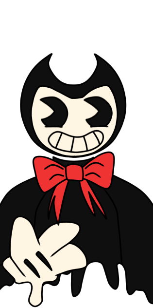 Bendy in his red tie - ibisPaint
