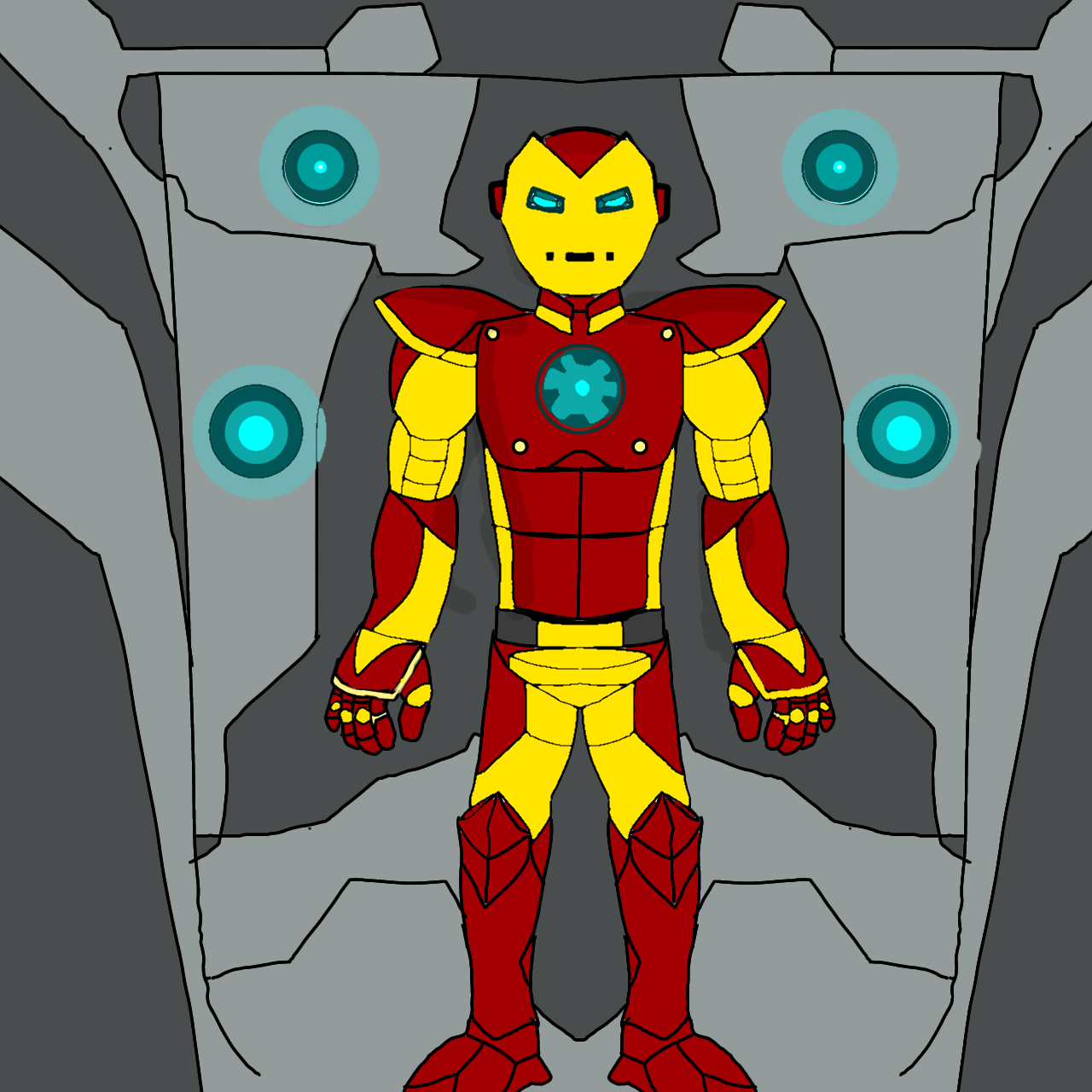 i am iron man - ibisPaint