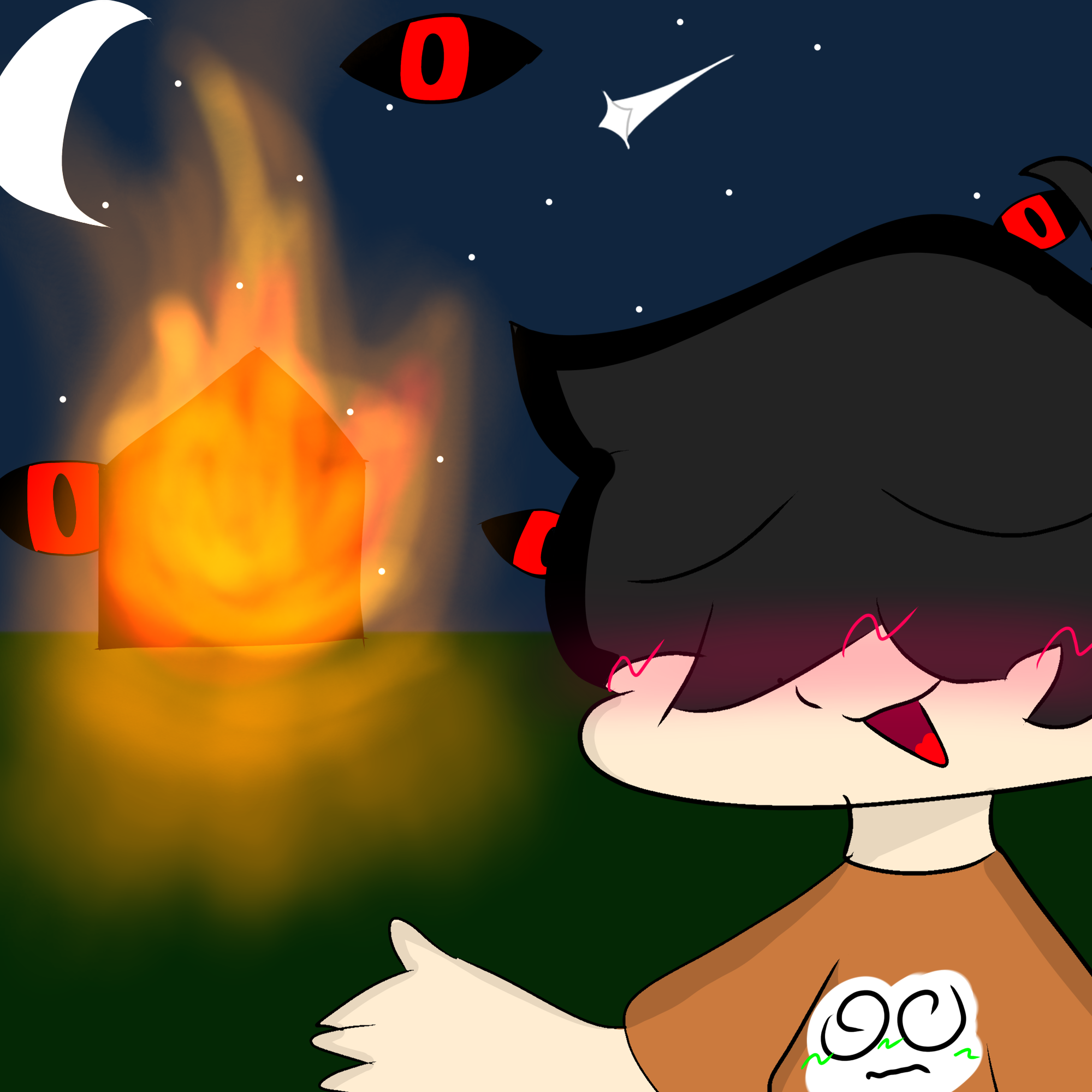 Burning Household - ibisPaint