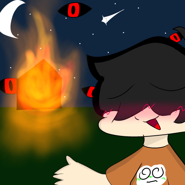 Burning Household - ibisPaint