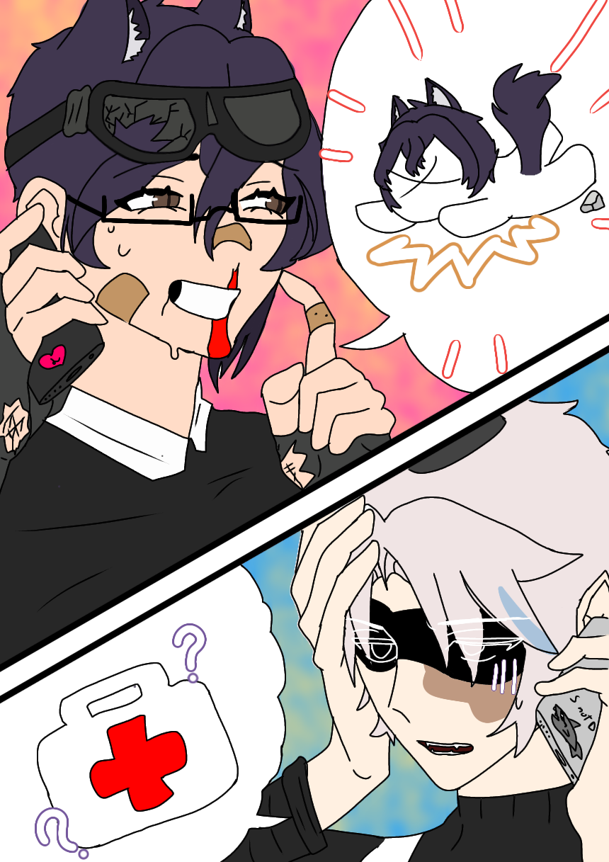 are you hurt! - ibisPaint