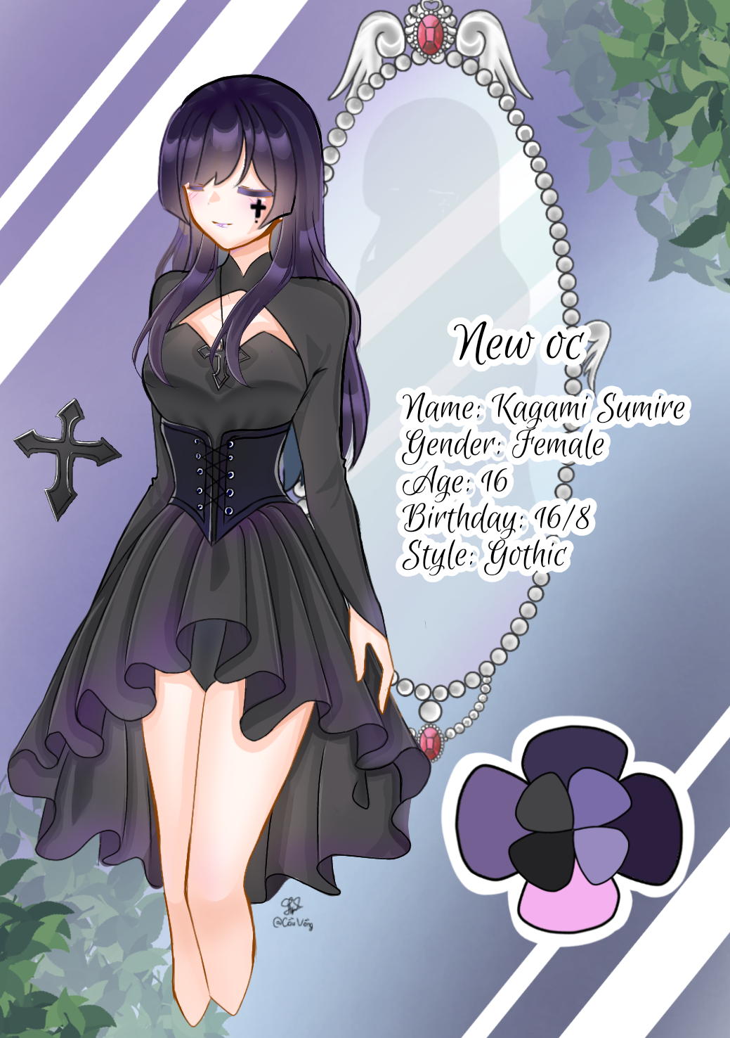 Kagami Sumire - new oc - ibisPaint