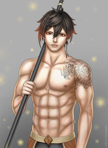 Zhongli (Ripped) - ibisPaint