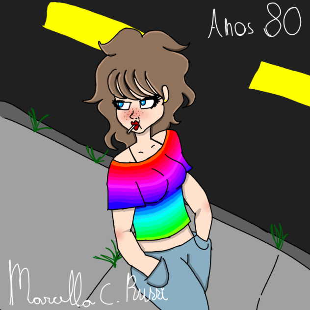 Anos 80 - ibisPaint