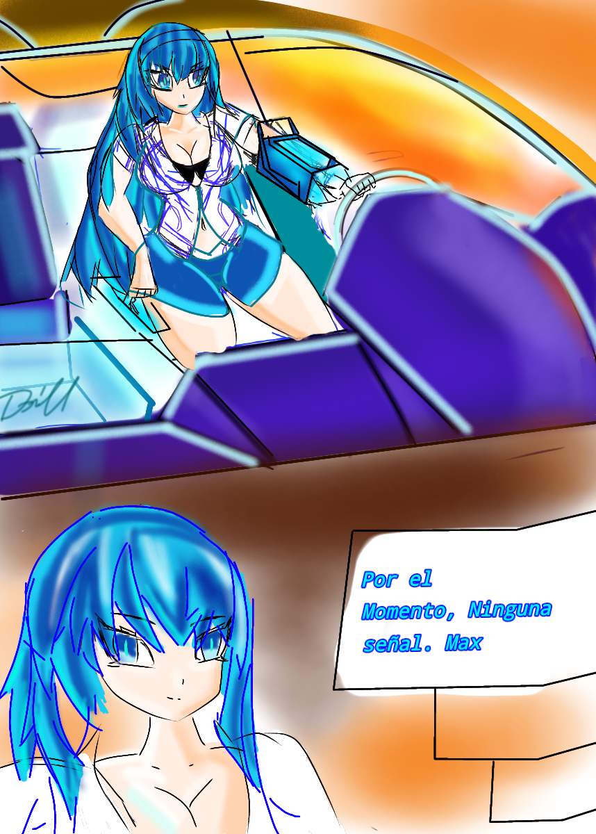 Turbo G Forcé Manga (Blue cosmos) - ibisPaint