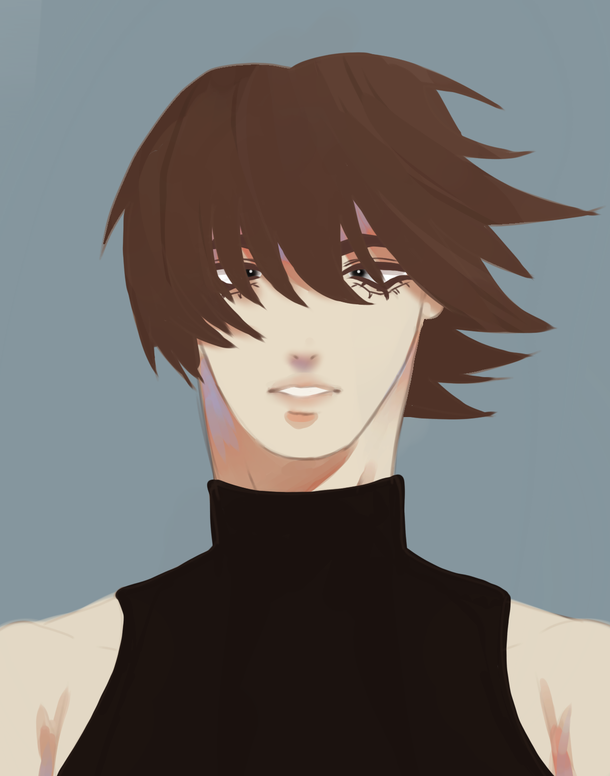 In the wind - ibisPaint