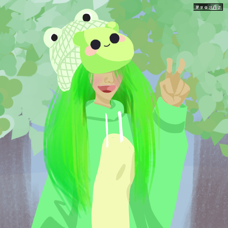 Froggi in roblox 🐸 - ibisPaint
