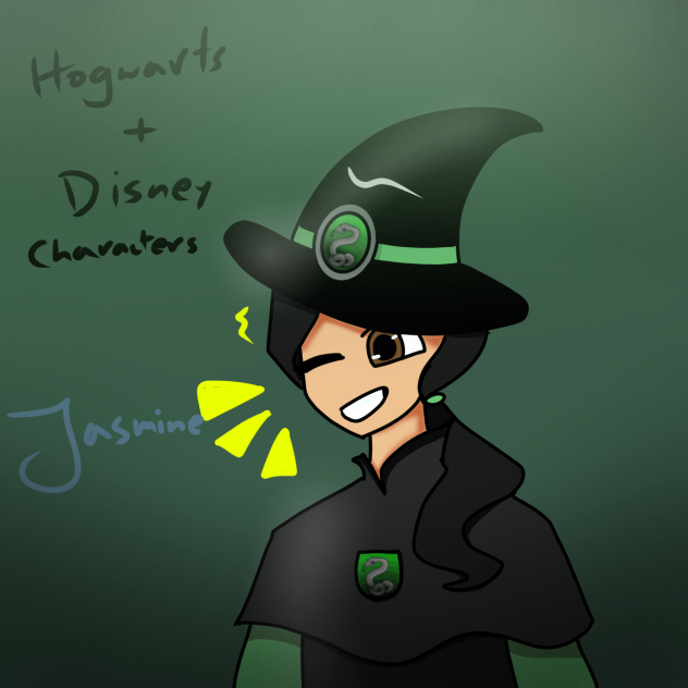 Disney characters + hogwarts - ibisPaint