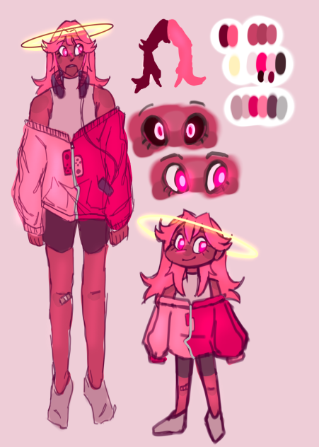 Angel's Reference sheet - ibisPaint