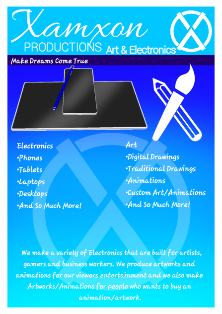 Poster- Xamxon Productions - ibisPaint