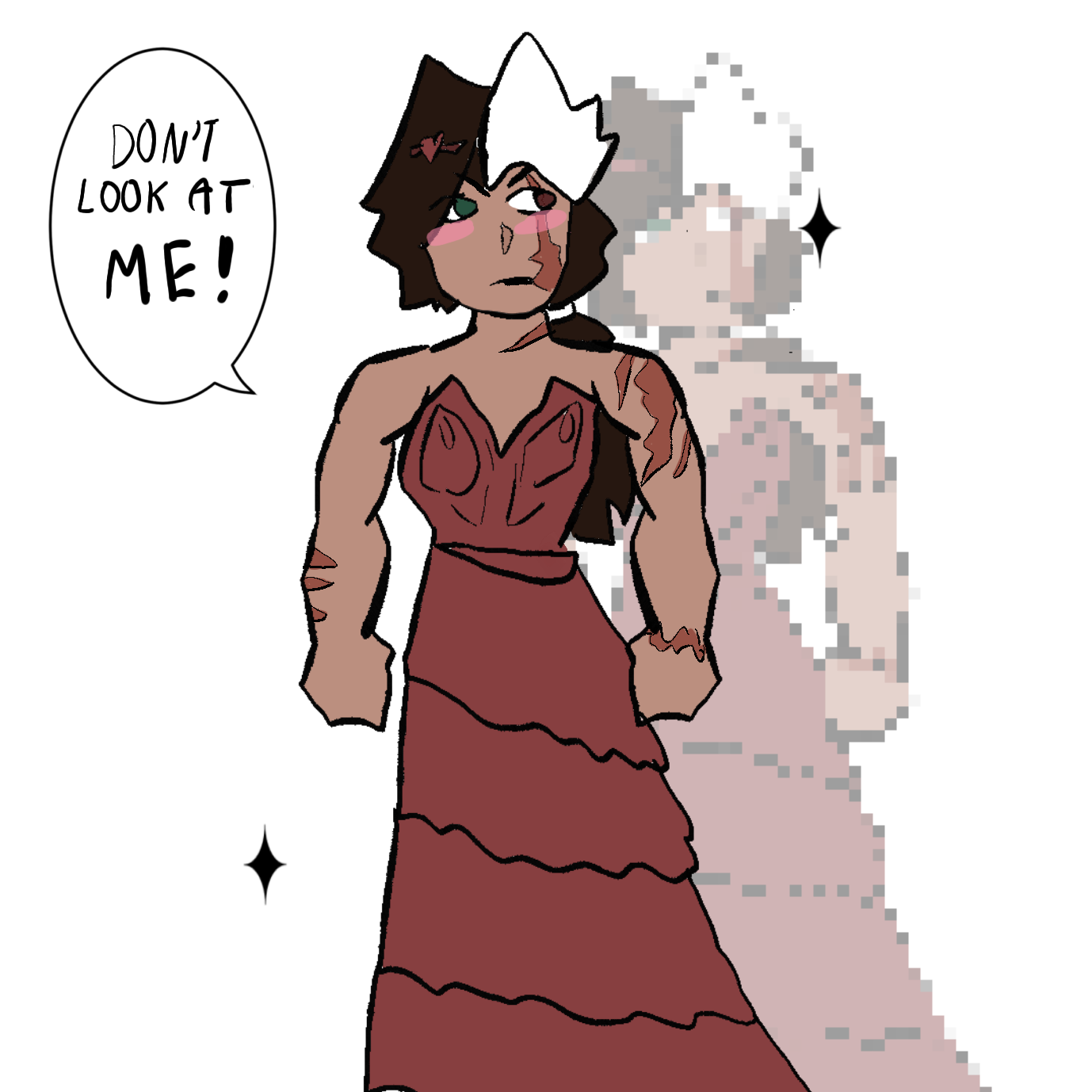 Don't look at meeee - ibisPaint