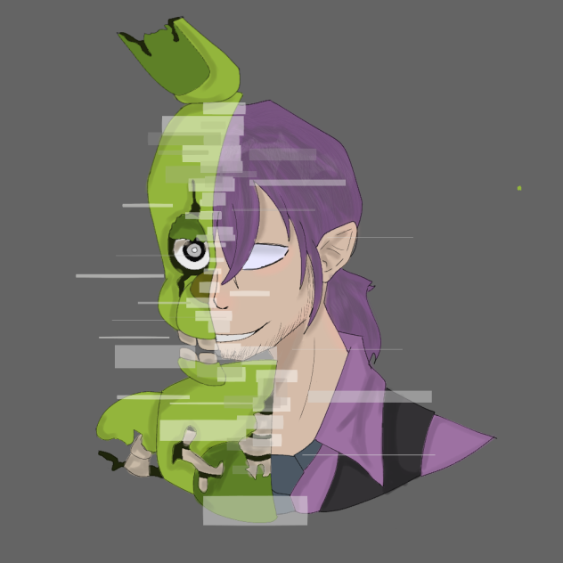 the purple man - ibisPaint
