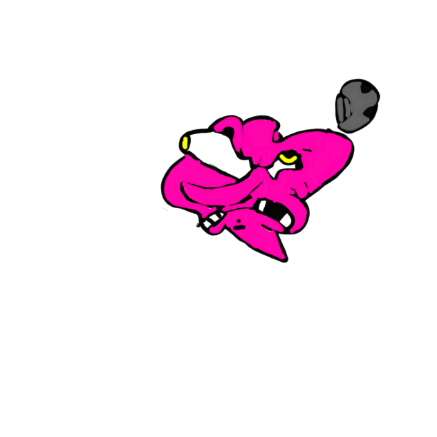 chef salt baker knockout drawing - ibisPaint