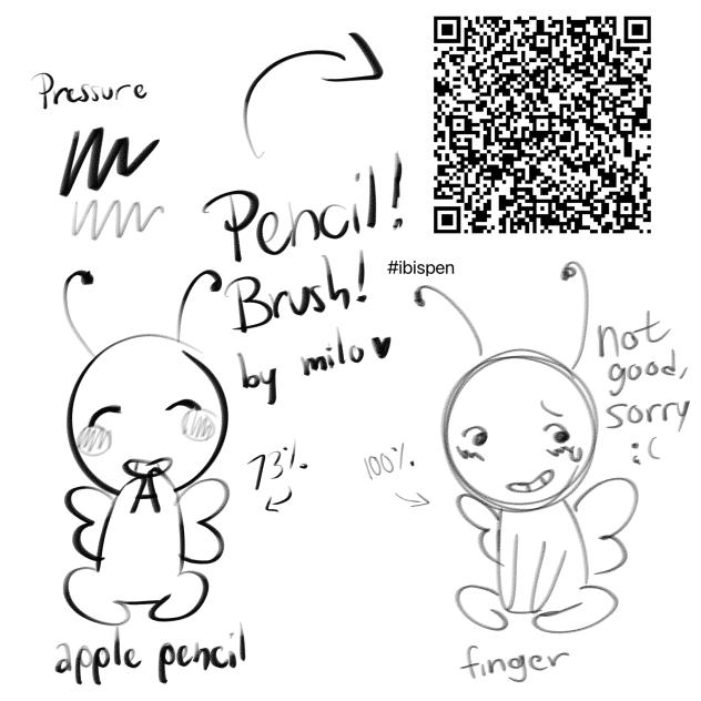 Pencil brush - ibisPaint