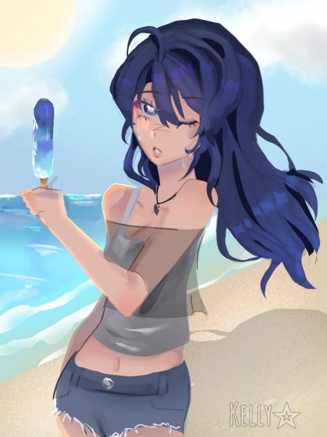 💙♡《Beach》♡💙 - ibisPaint