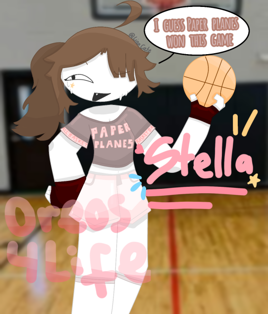Stella played basketball (look at desc) - ibisPaint