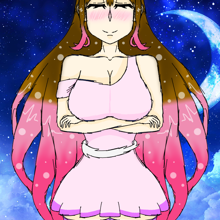 Taryn Like (white tailed saiyan) - ibisPaint