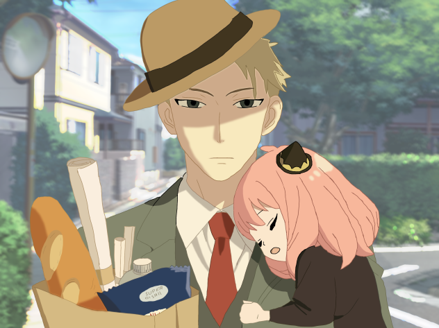 Loid and Anya - ibisPaint