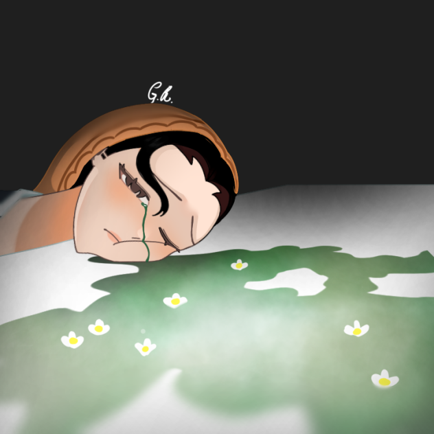 Green tears💧💚🍀 - ibisPaint