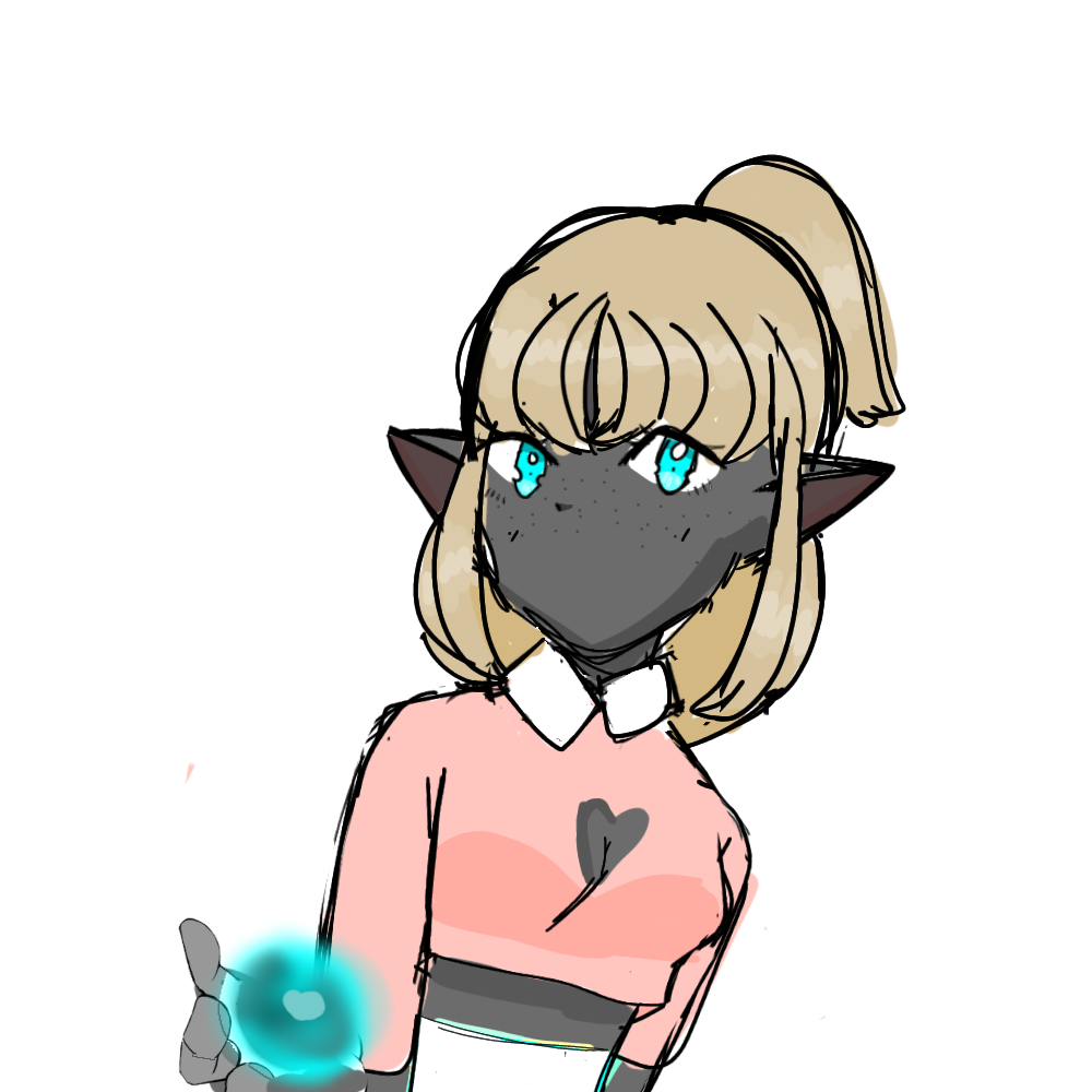 girl without mouth - ibisPaint