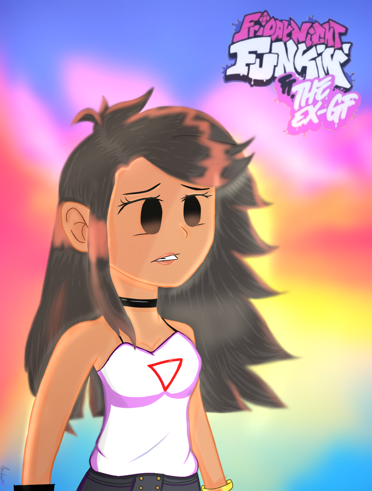 𝘈𝘺𝘢𝘯𝘢 (ex girlfriend) FnF - ibisPaint