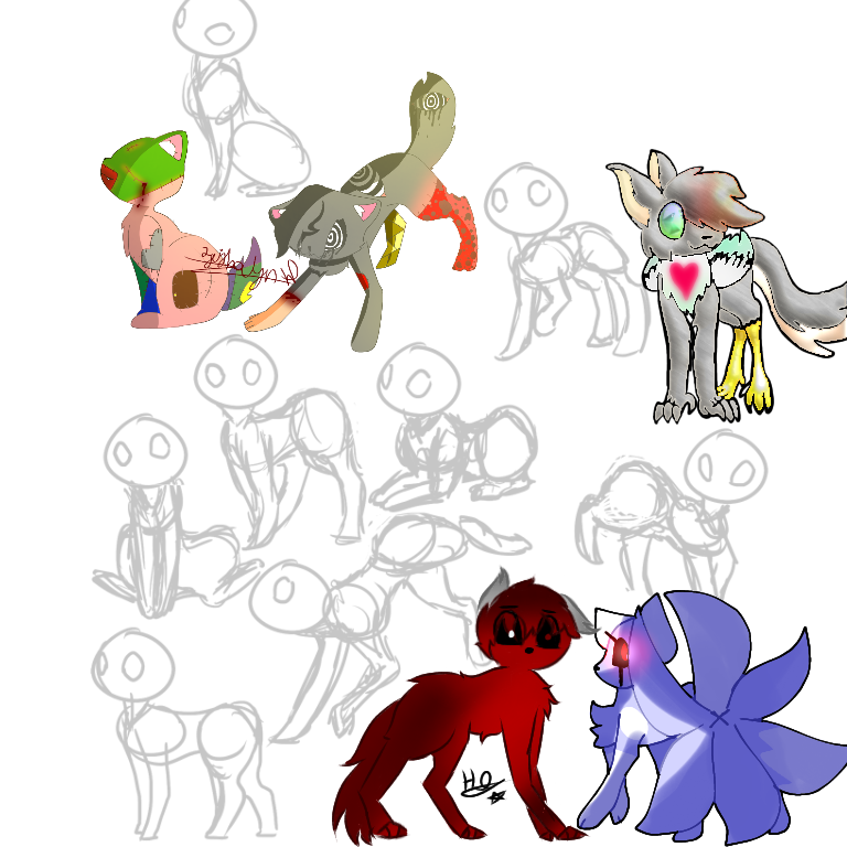 Furry Collab - ibisPaint